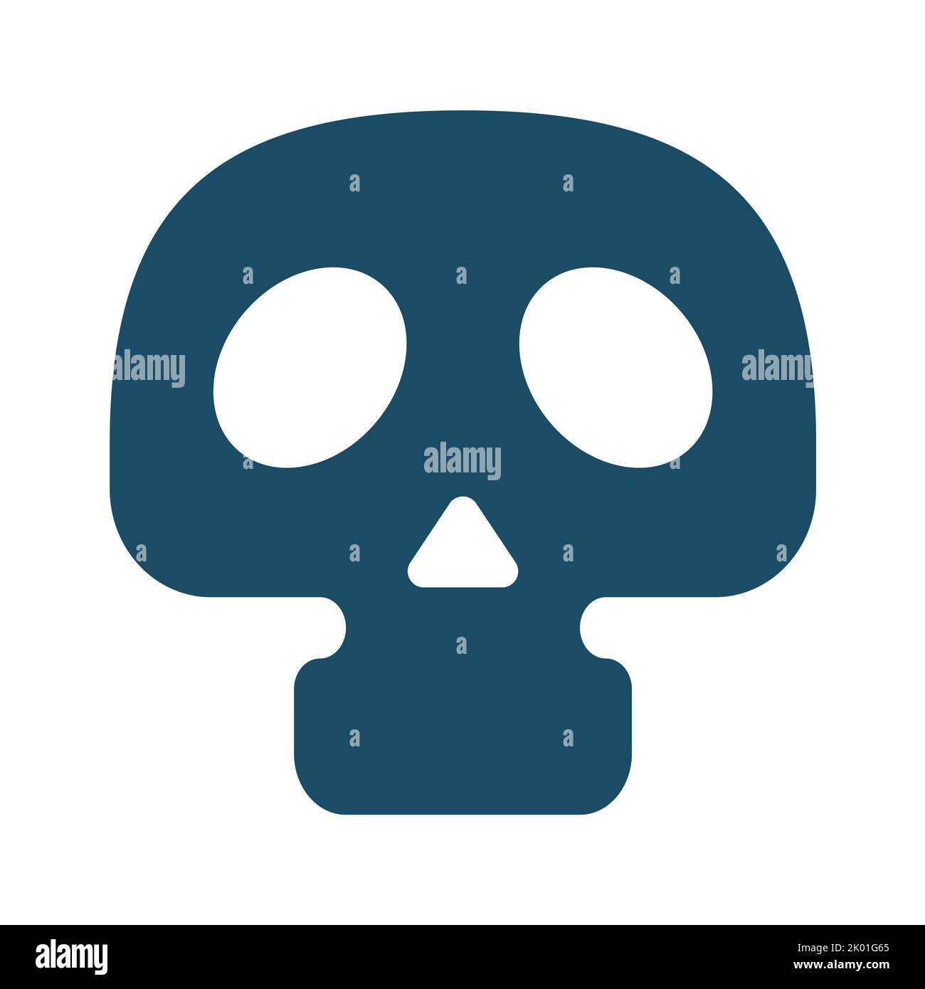 Skull web button hi-res stock photography and images - Alamy