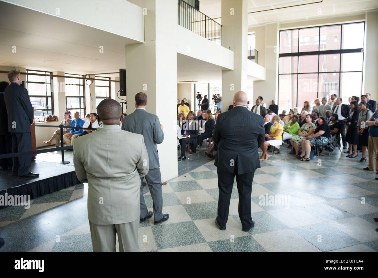 Secretary Shaun Donovan in Detroit, Michigan, where he met and held a ...