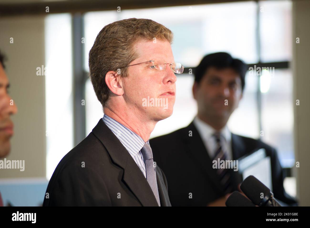 Secretary Shaun Donovan in Detroit, Michigan, where he met and held a ...