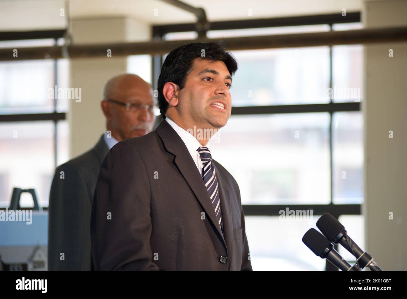 Secretary Shaun Donovan in Detroit, Michigan, where he met and held a ...