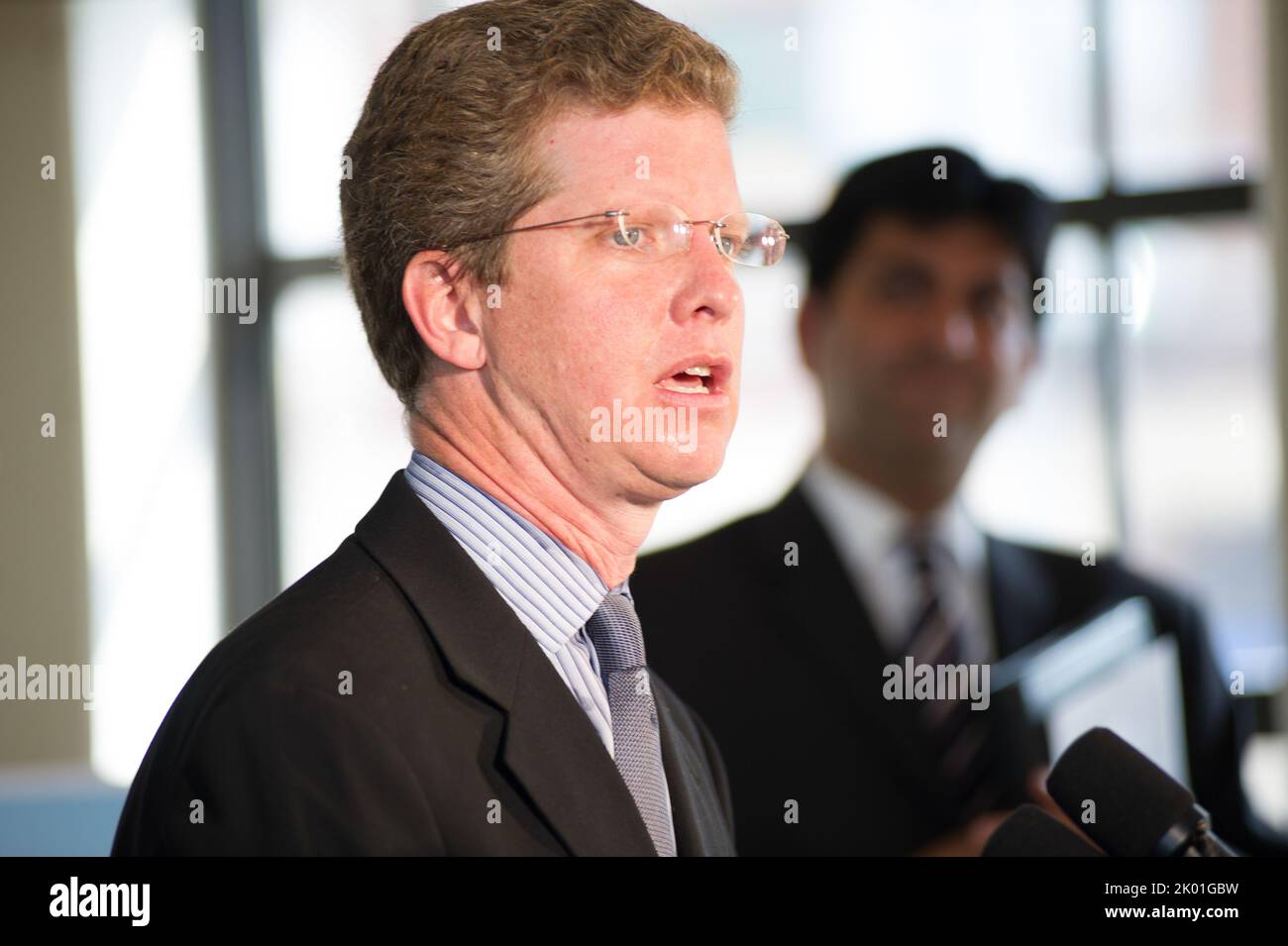 Secretary Shaun Donovan in Detroit, Michigan, where he met and held a ...