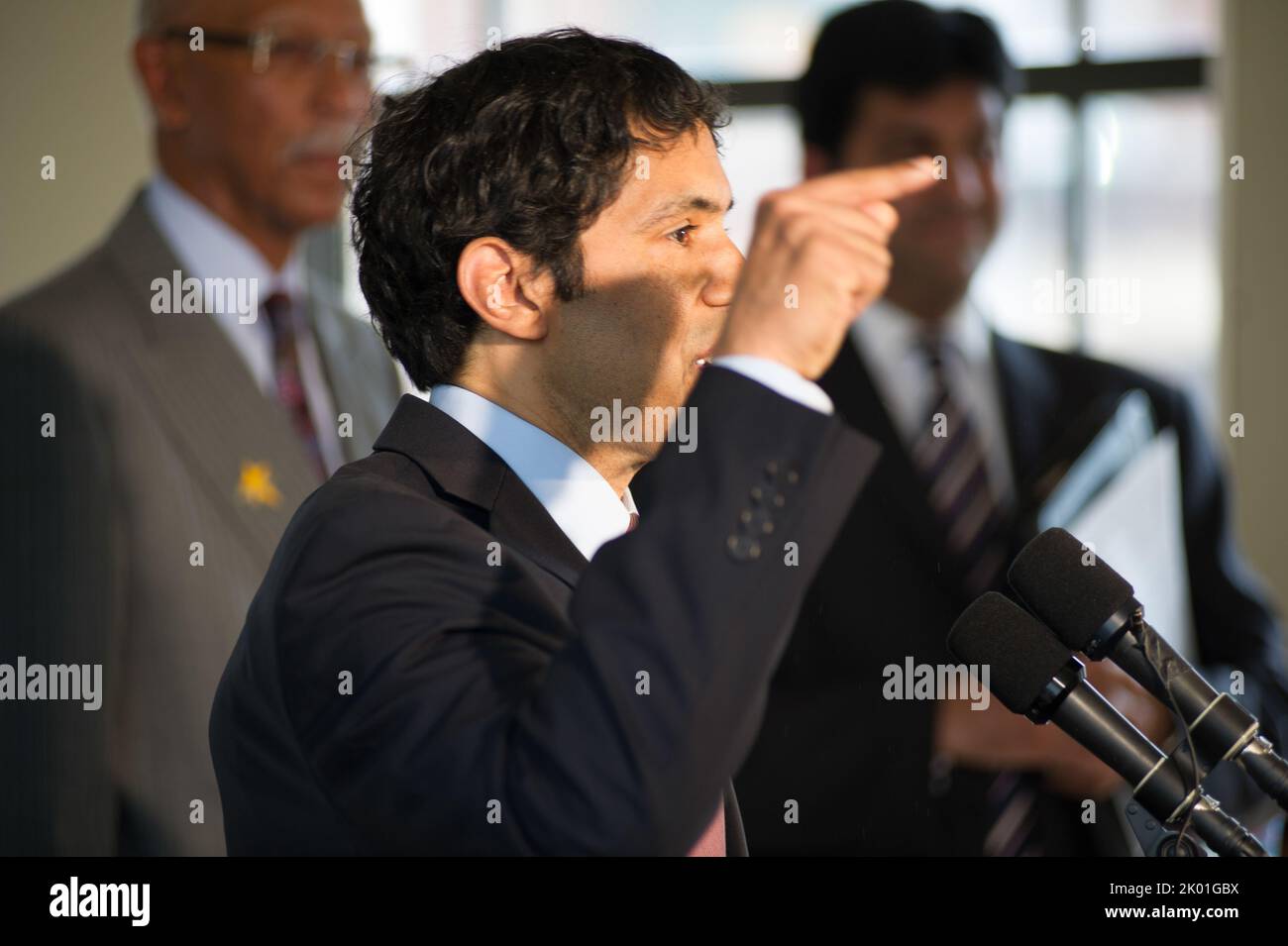 Secretary Shaun Donovan in Detroit, Michigan, where he met and held a ...