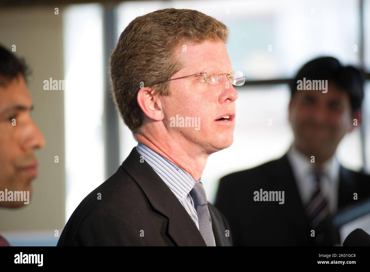 Secretary Shaun Donovan in Detroit, Michigan, where he met and held a ...