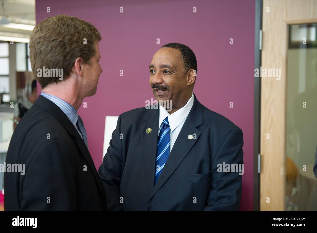 Secretary Shaun Donovan in Detroit, Michigan, where he met and held a ...