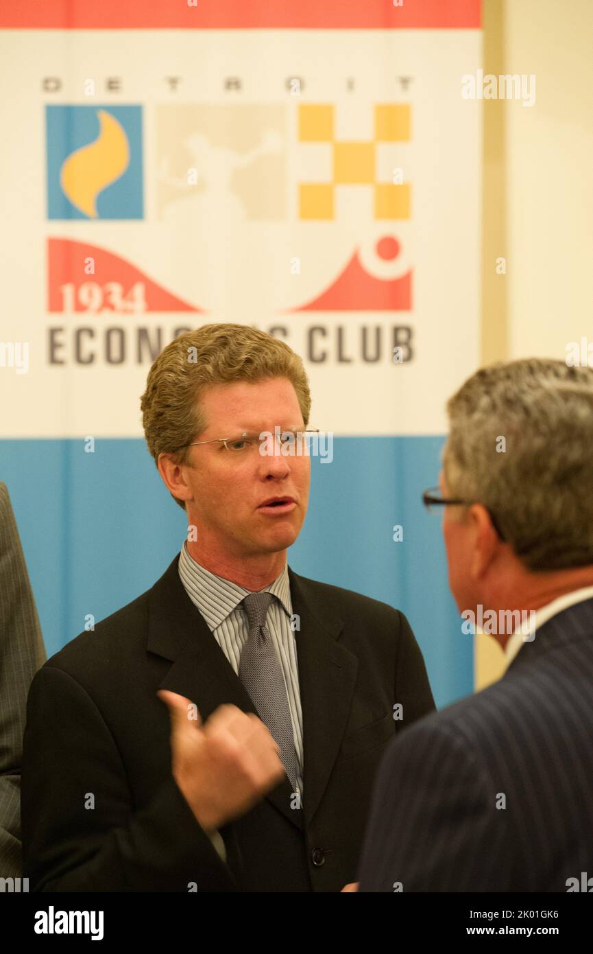 Secretary Shaun Donovan in Detroit, Michigan, where he met and held a ...