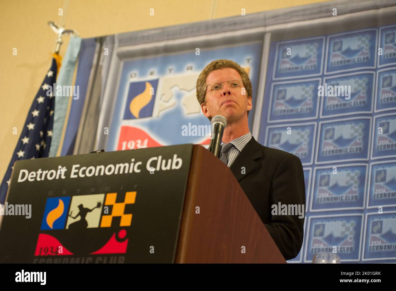 Secretary Shaun Donovan in Detroit, Michigan, where he met and held a ...
