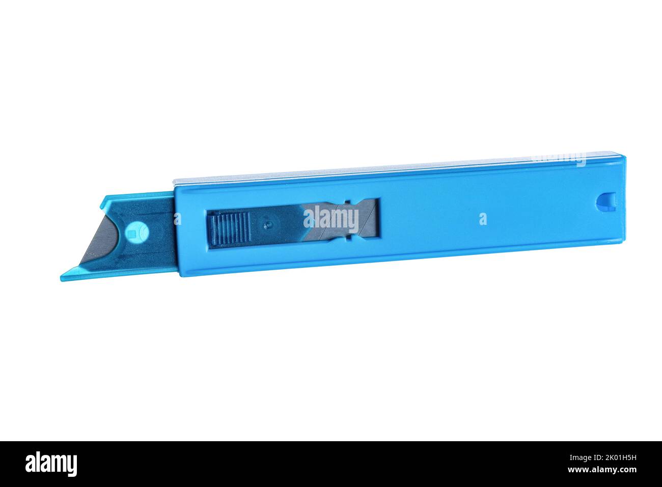 10 Pack Heavy Duty Knife Blades and Dispenser. Spare Cutter Blades ...