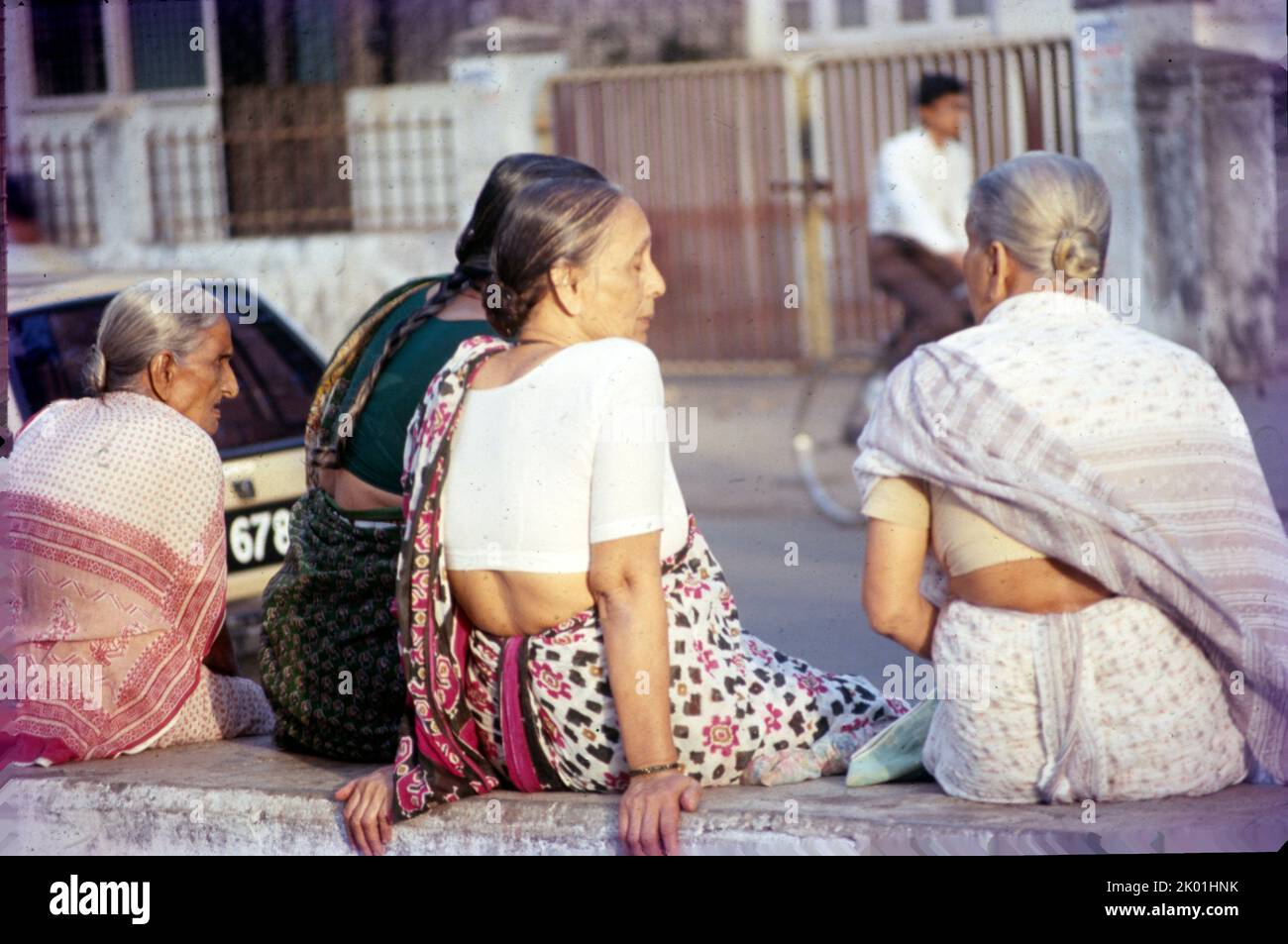 Sr Women at Shivaji Park, Bombay Stock Photo - Alamy