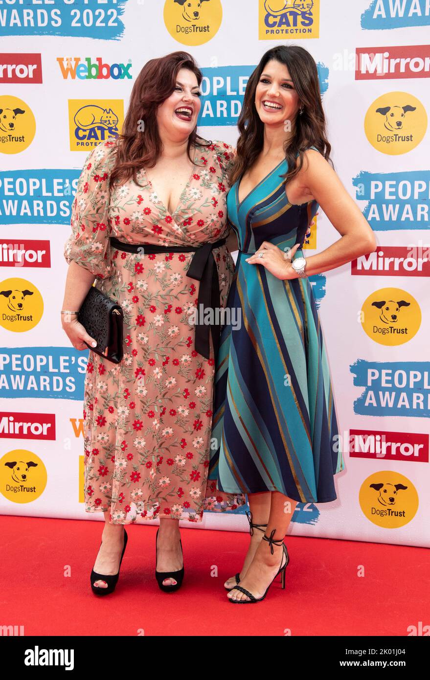 London, UK. 08th Sep, 2022. Jodie Prenger and Natalie Anderson attends ...