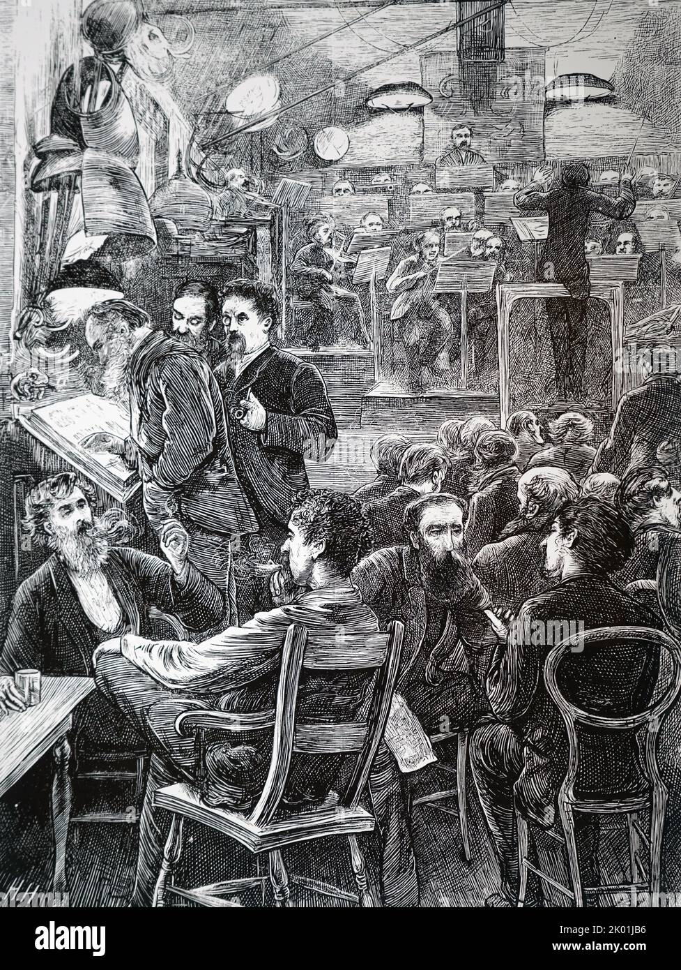 Concert given by The Wandering Minstrels, a group of amateur musicians ...