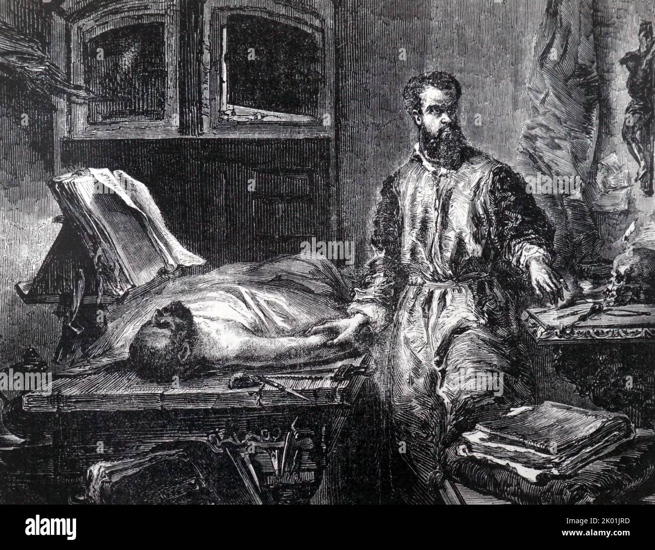 Andreas vesalius 1514 1564 flemish born anatomist hi-res stock ...