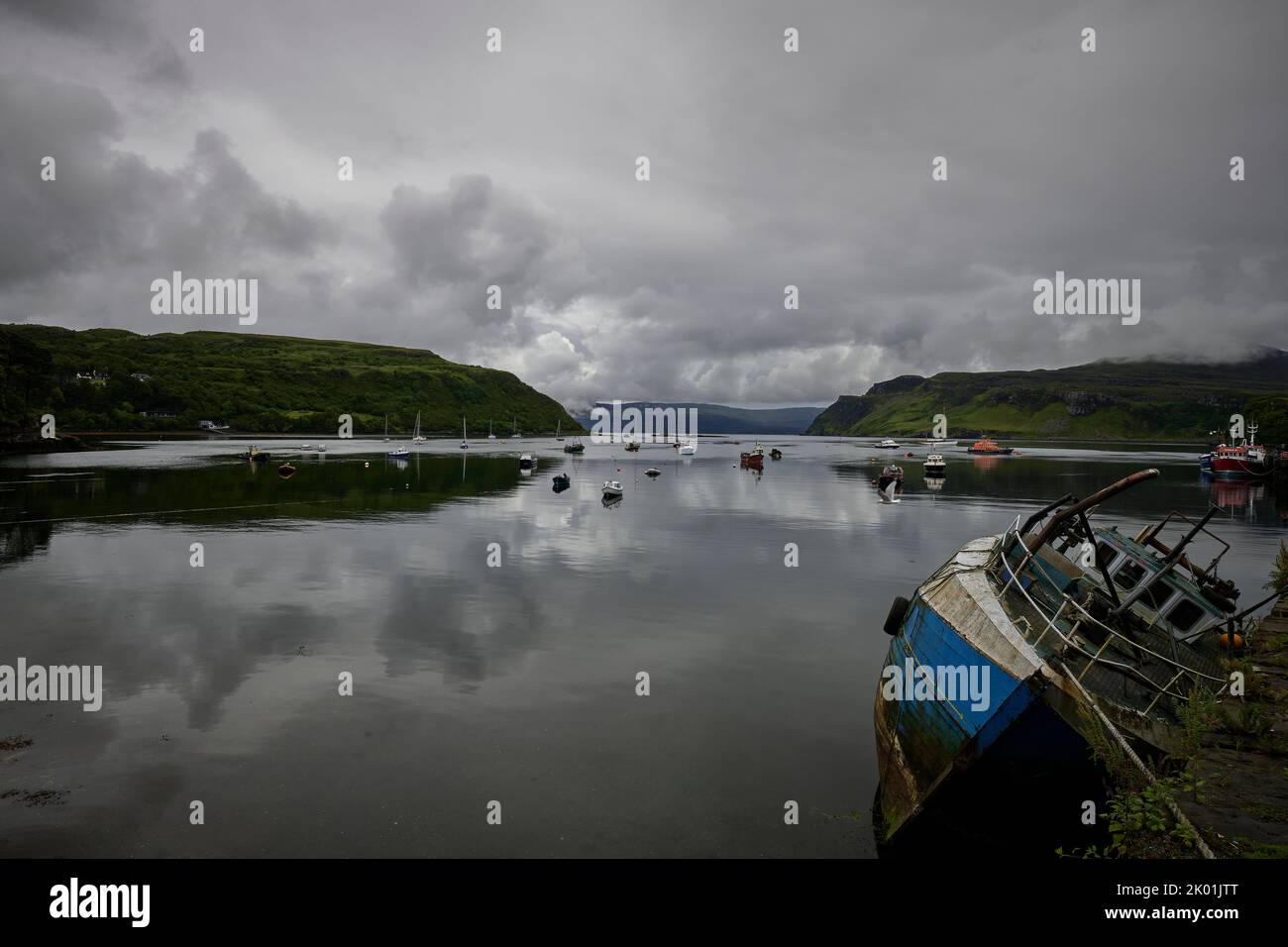 Portree Harbour, Isle of Skye Stock Photo - Alamy Portree Harbour, Isle of Skye Stock Photo - Alamy