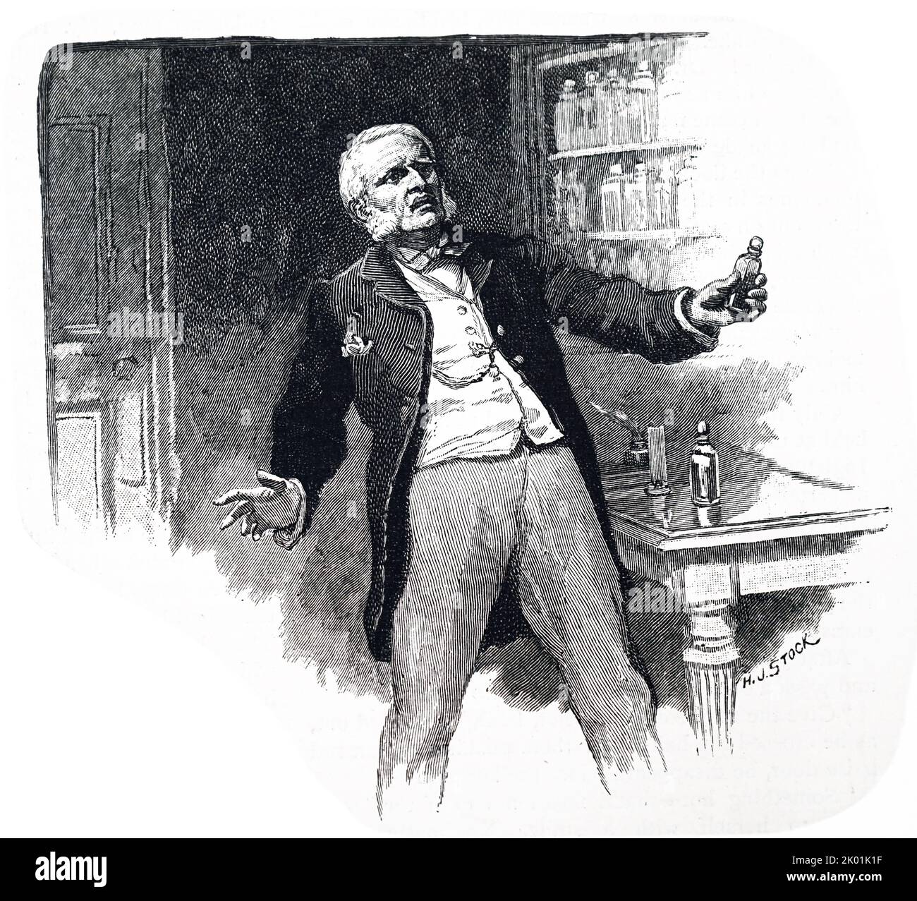 Country doctor's reaction to finding he has made a serious dispensing ...