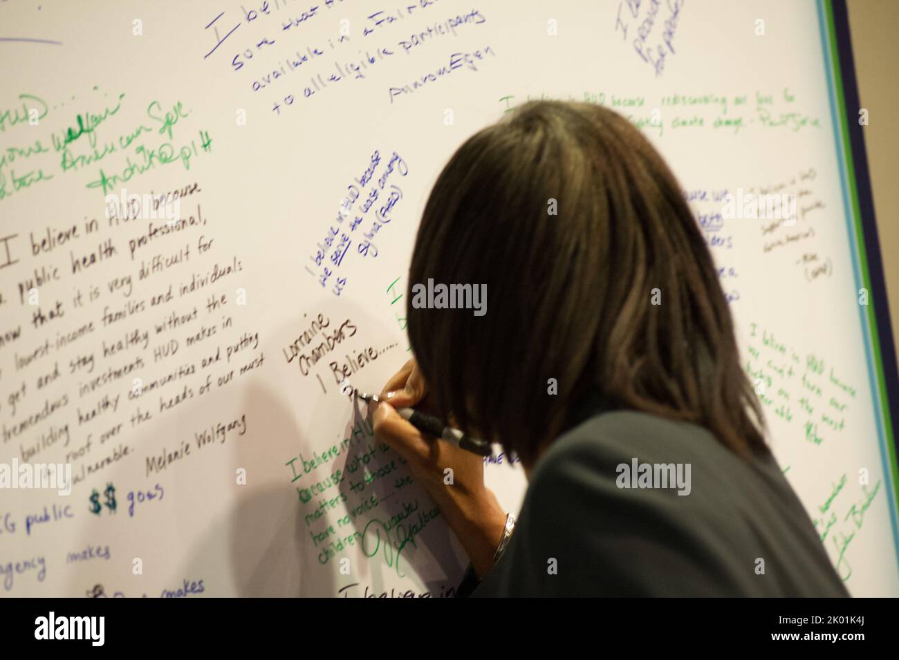 Town Hall Meeting at HUD headquarters, with Deputy Secretary Ron Sims ...