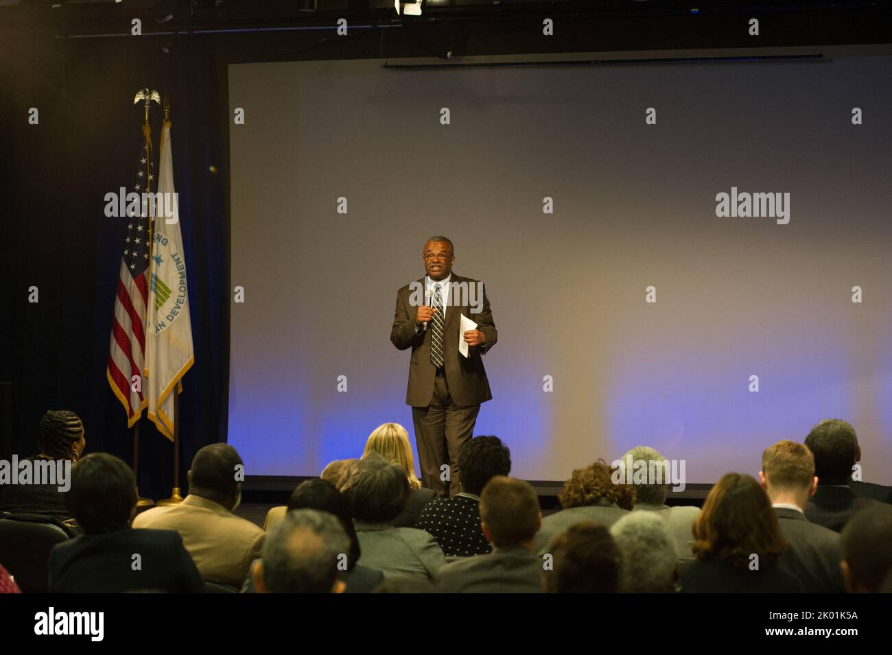 Town Hall Meeting at HUD headquarters, with Deputy Secretary Ron Sims ...
