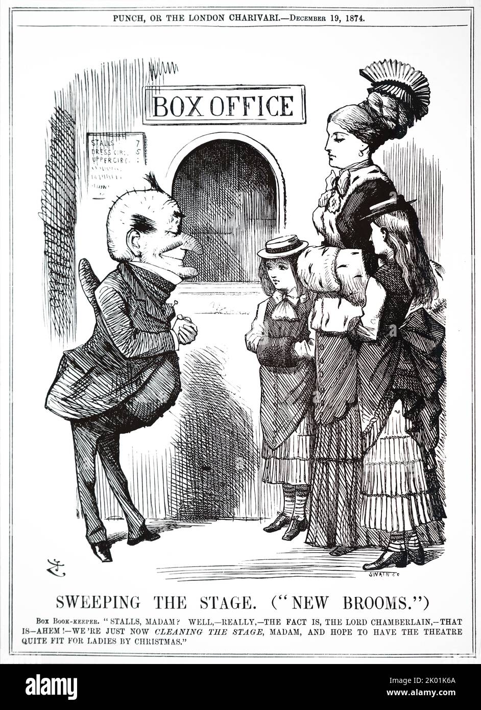 Cartoon john tenniel hi-res stock photography and images - Alamy