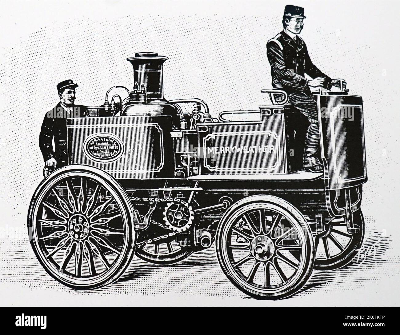 Self-propelled fire engine by Merryweathers Stock Photo - Alamy