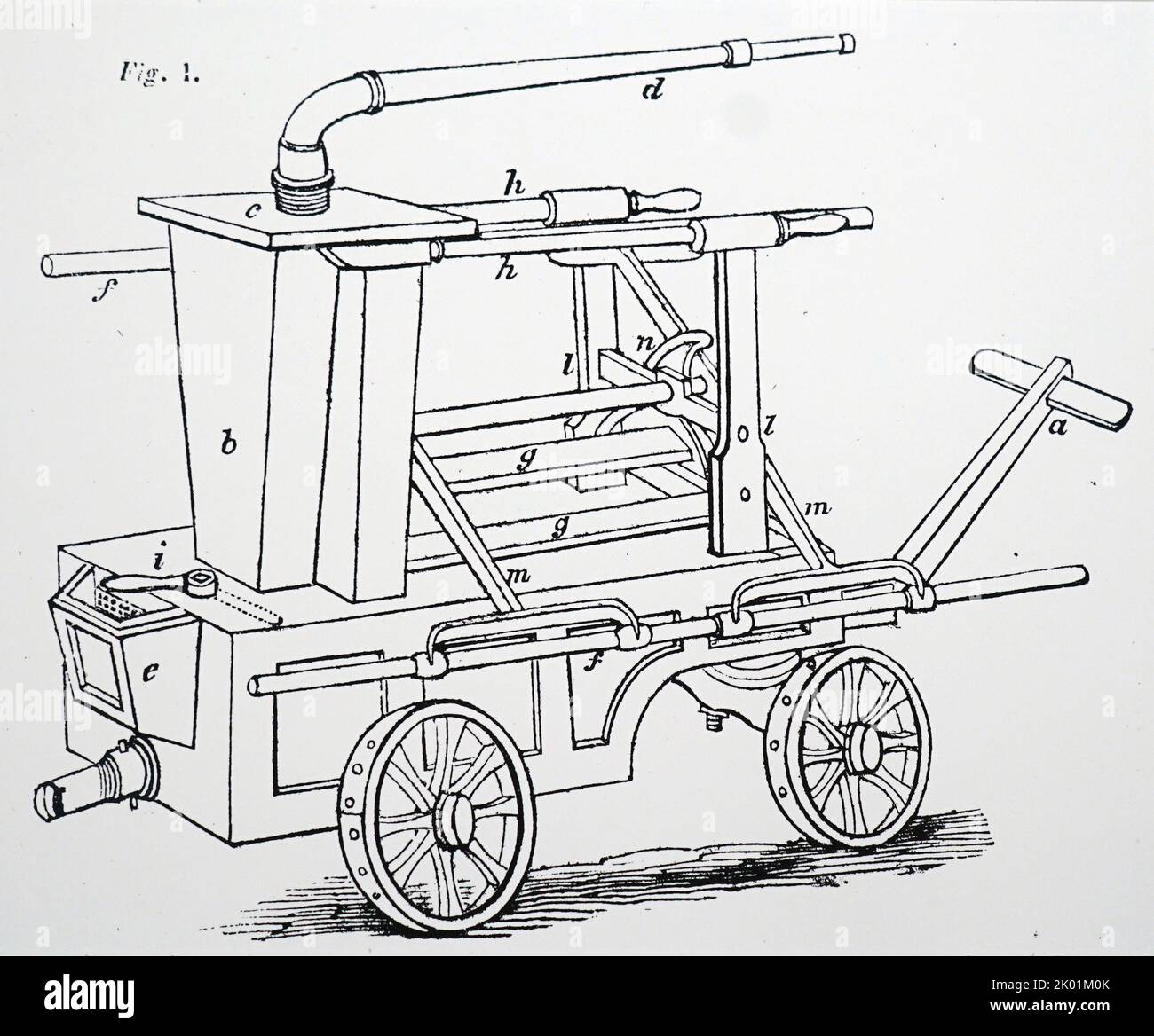 Newsham's fire engine Stock Photo - Alamy