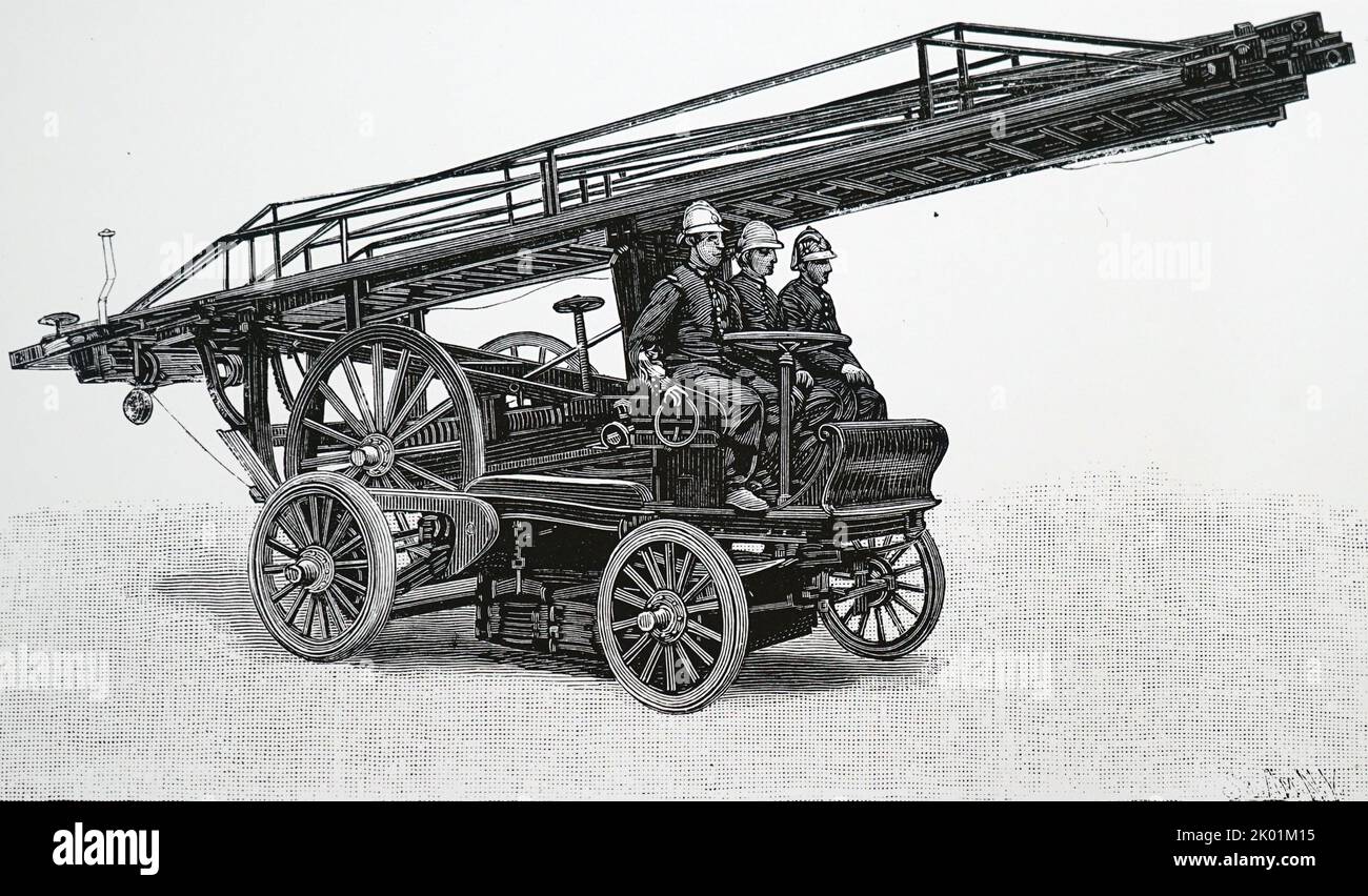 Electric ladder wagon hi-res stock photography and images - Alamy