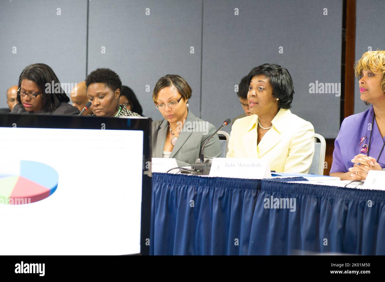 Secretary Shaun Donovan joining the Chief Operating Officer, Estelle ...