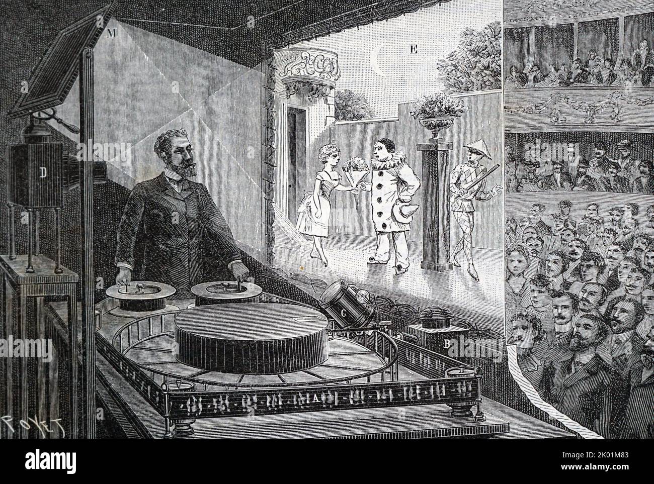 Projecting praxinoscope hi-res stock photography and images - Alamy