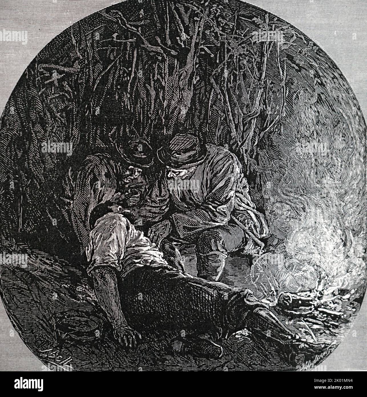 Eyre Expedition (1840-41) led by Edward John Eyre (1815-1901) to ...