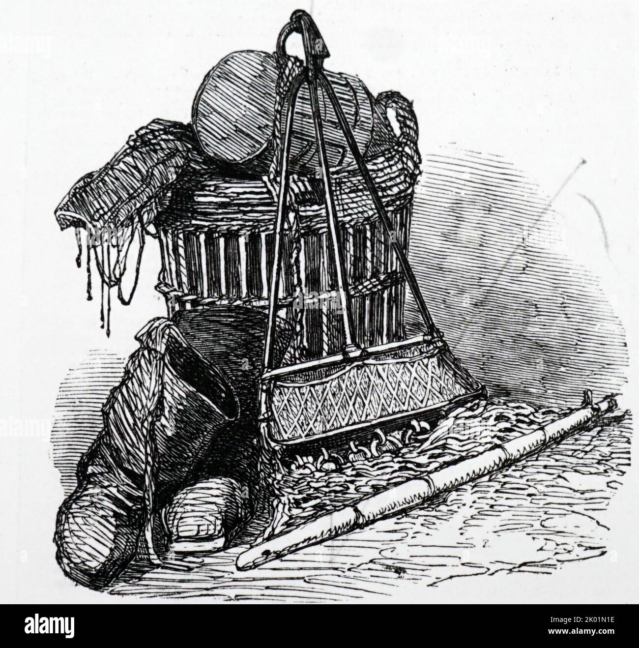 Dredge used by oyster fishermen at Whitstable Stock Photo - Alamy