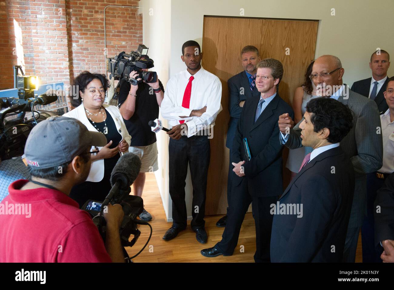 Secretary Shaun Donovan in Detroit, Michigan, where he met and held a ...