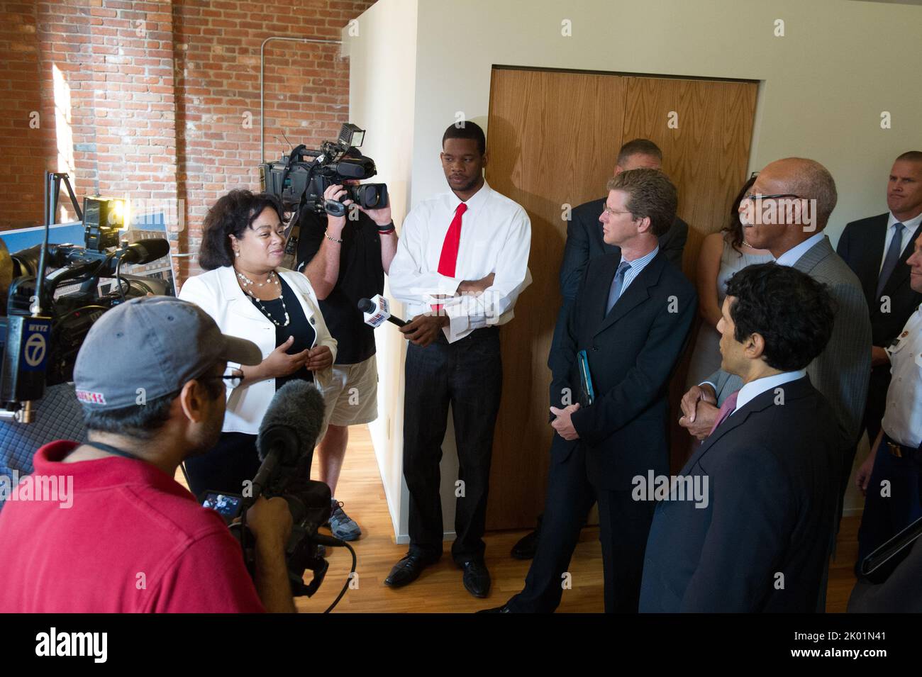 Secretary Shaun Donovan in Detroit, Michigan, where he met and held a ...