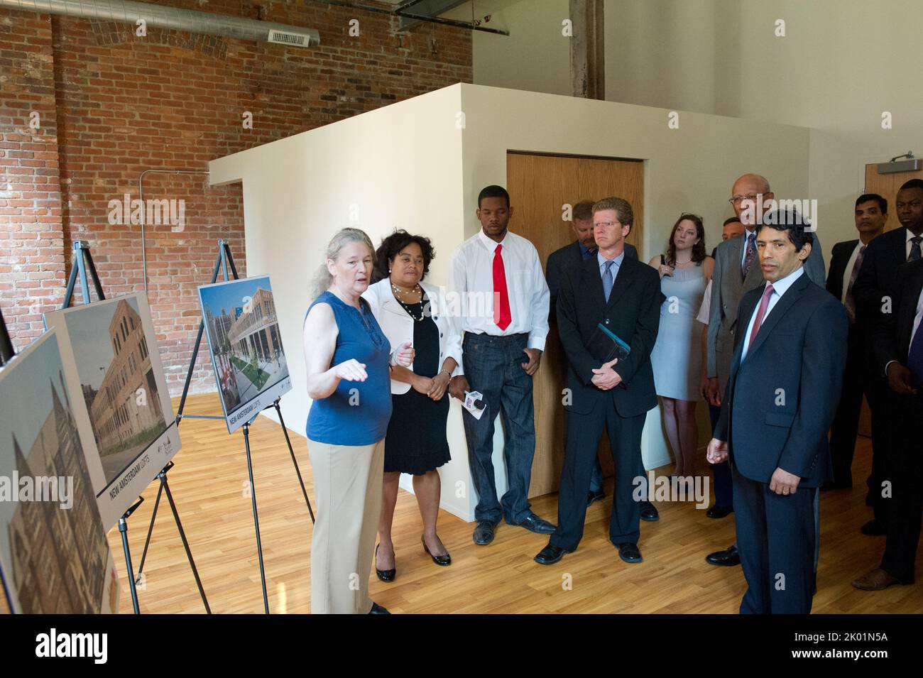 Secretary Shaun Donovan in Detroit, Michigan, where he met and held a ...