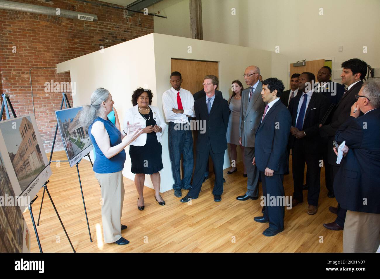 Secretary Shaun Donovan in Detroit, Michigan, where he met and held a ...