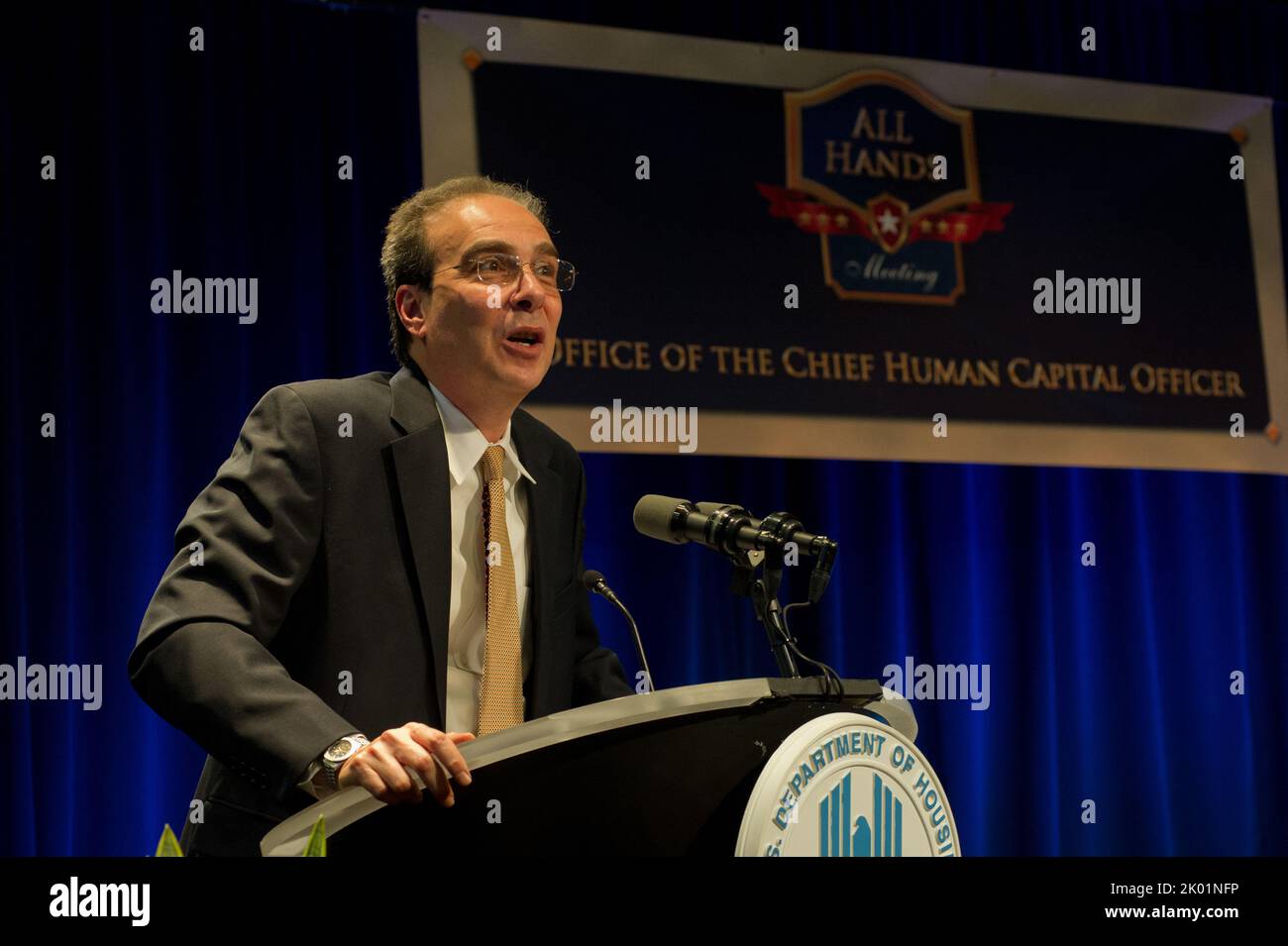 Office of the Chief Human Capital Officer (OCHCO) All Hands Meeting, with CHCO Janie Payne among ...