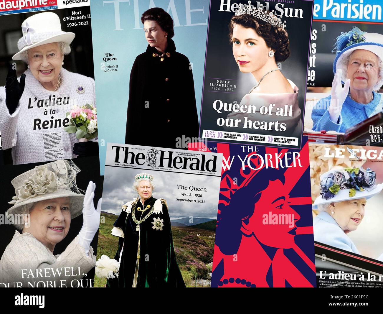 World Newspapers Marking The Passing Of Queen Elizabeth Ii On September 8th 2022 The Papers 8560
