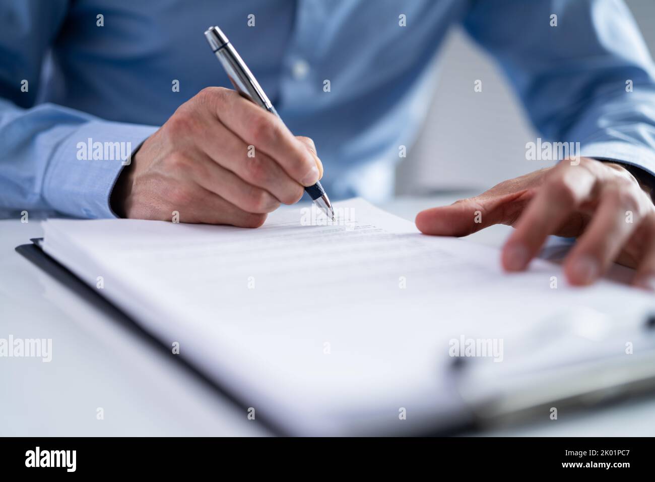 Legal Document Signature And Compliance Form Paperwork Stock Photo - Alamy
