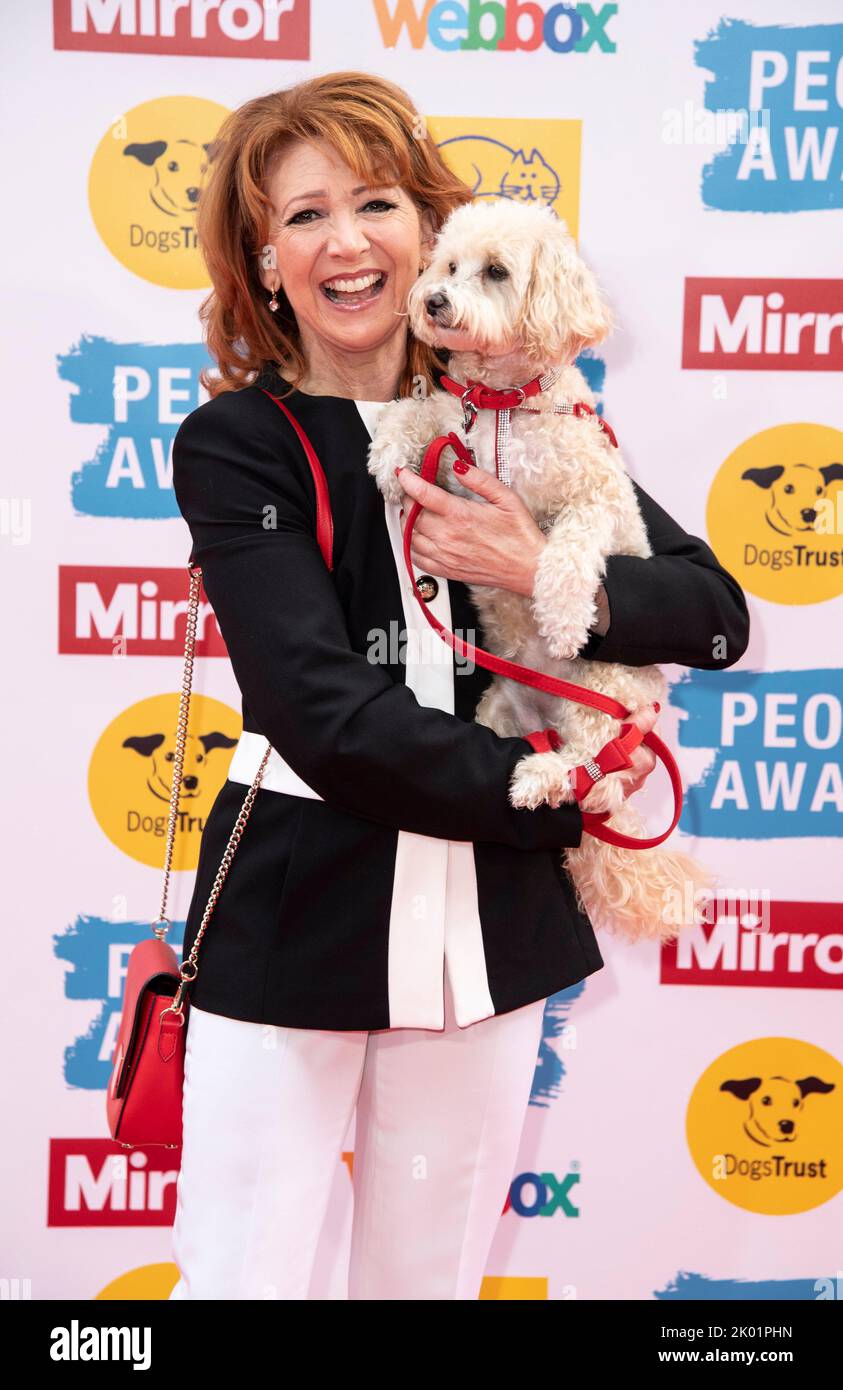 Bonnie Langford attends the ‘Mirror People’s Pet Awards’ at the ...