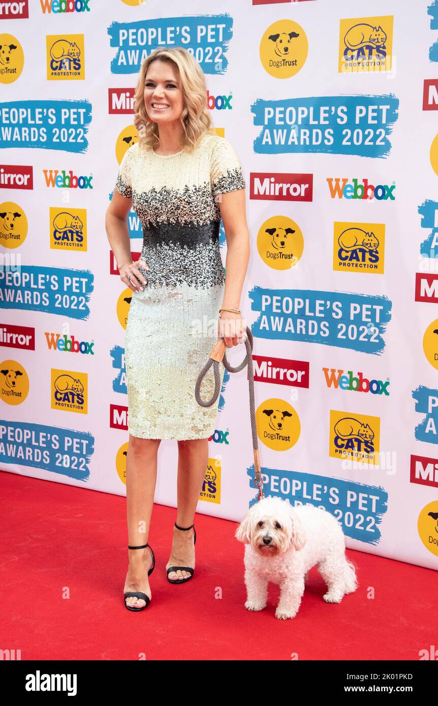 Charlotte Hawkins attends the ‘Mirror People’s Pet Awards’ at the ...