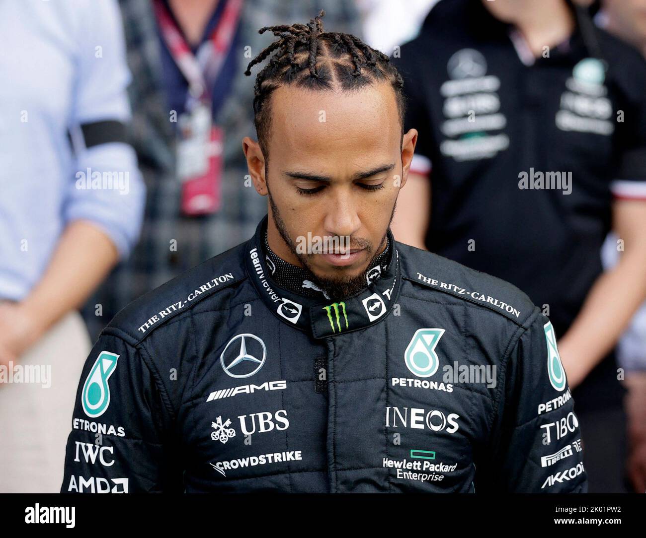 Queen elizabeth lewis hamilton hi-res stock photography and images - Alamy