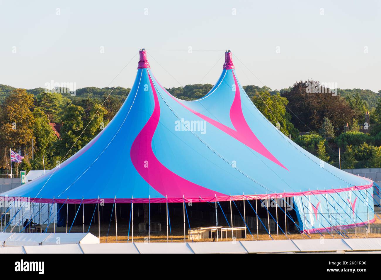 Pop up tent in music festival hi-res stock photography and images - Alamy