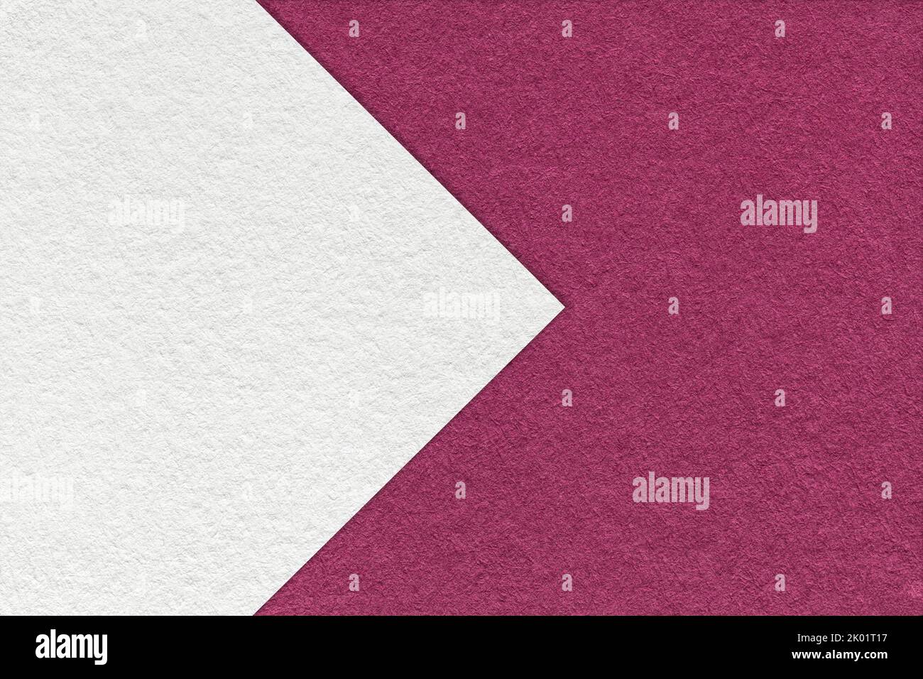 Texture of purple and white paper background, half two colors with ...