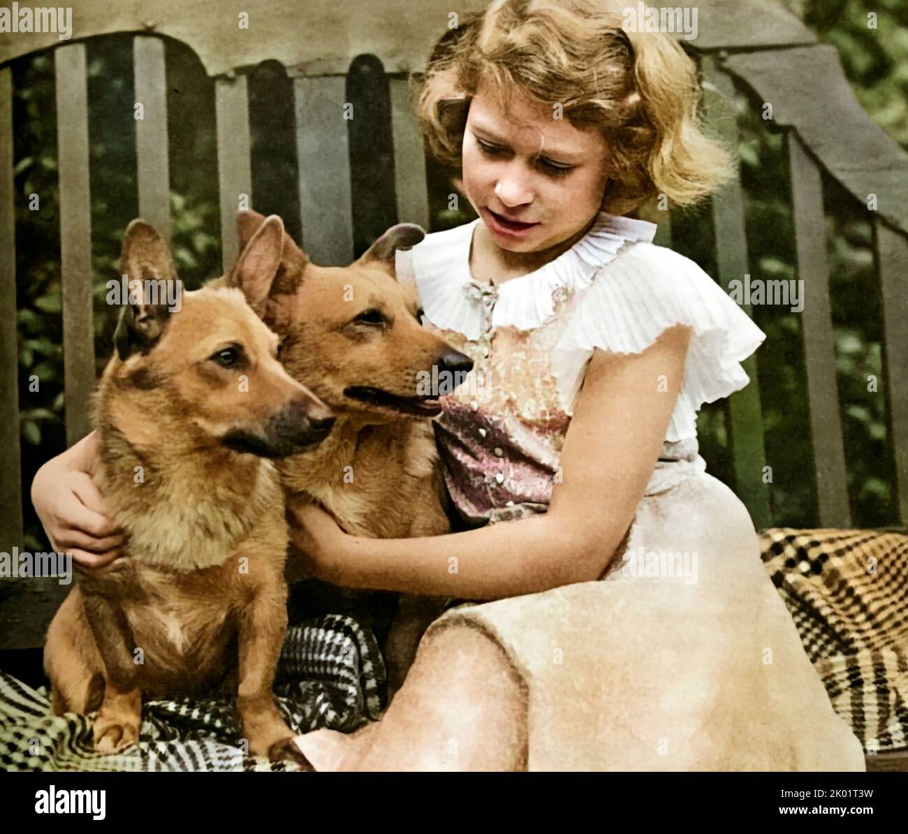 Queen elizabeth ii corgi commonwealth hi-res stock photography and ...