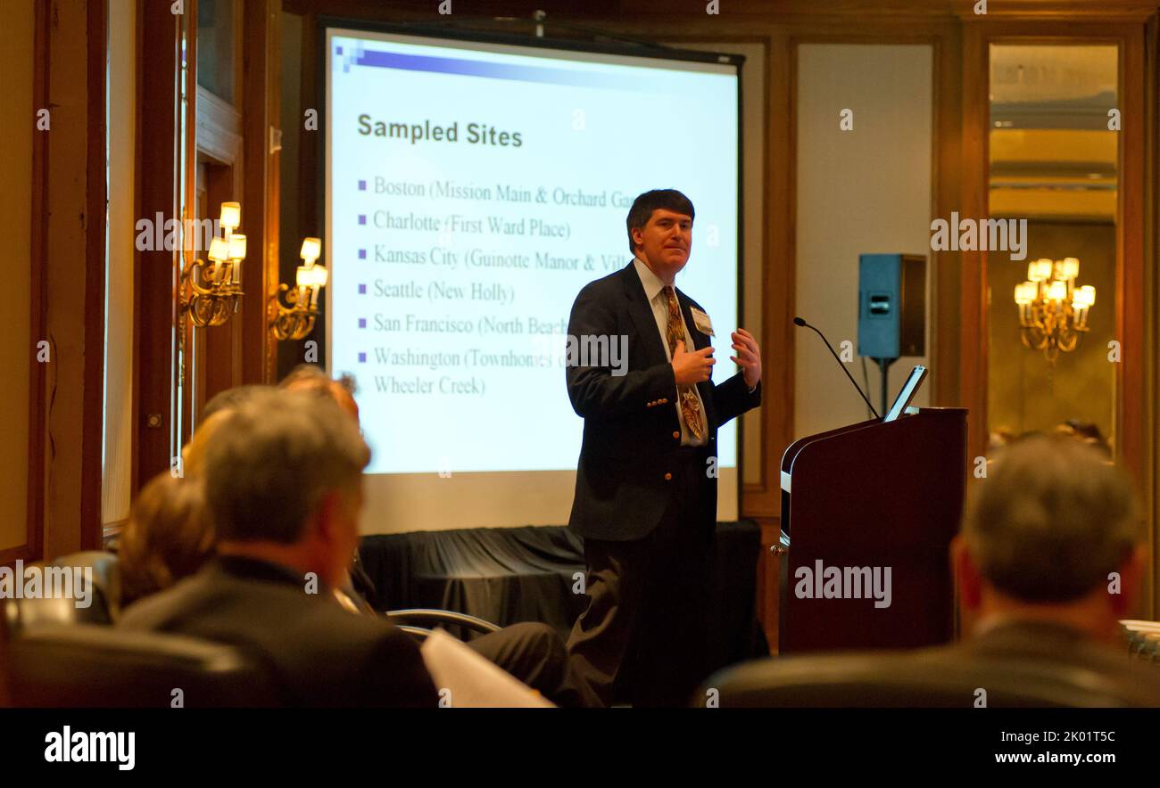 HOPE VI Program for public housing revitalization: panel discussion at ...