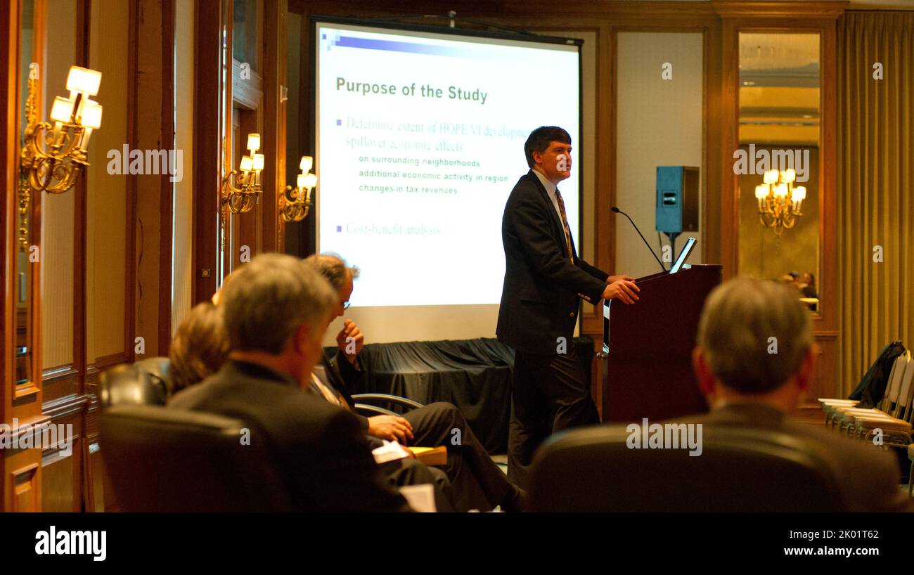 HOPE VI Program for public housing revitalization: panel discussion at ...