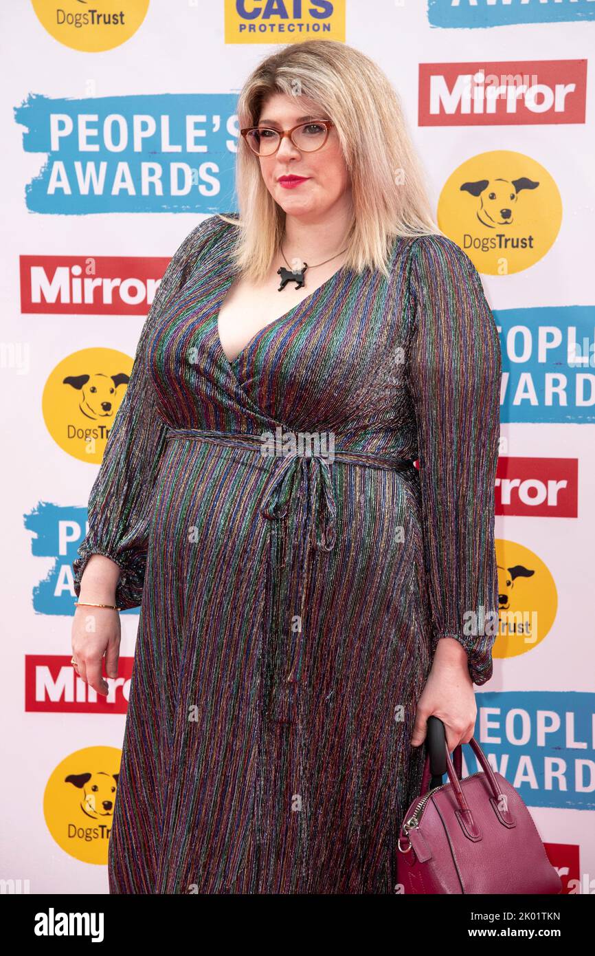 Jenny Ryan attends the ‘Mirror People’s Pet Awards’ at the Grovenor ...