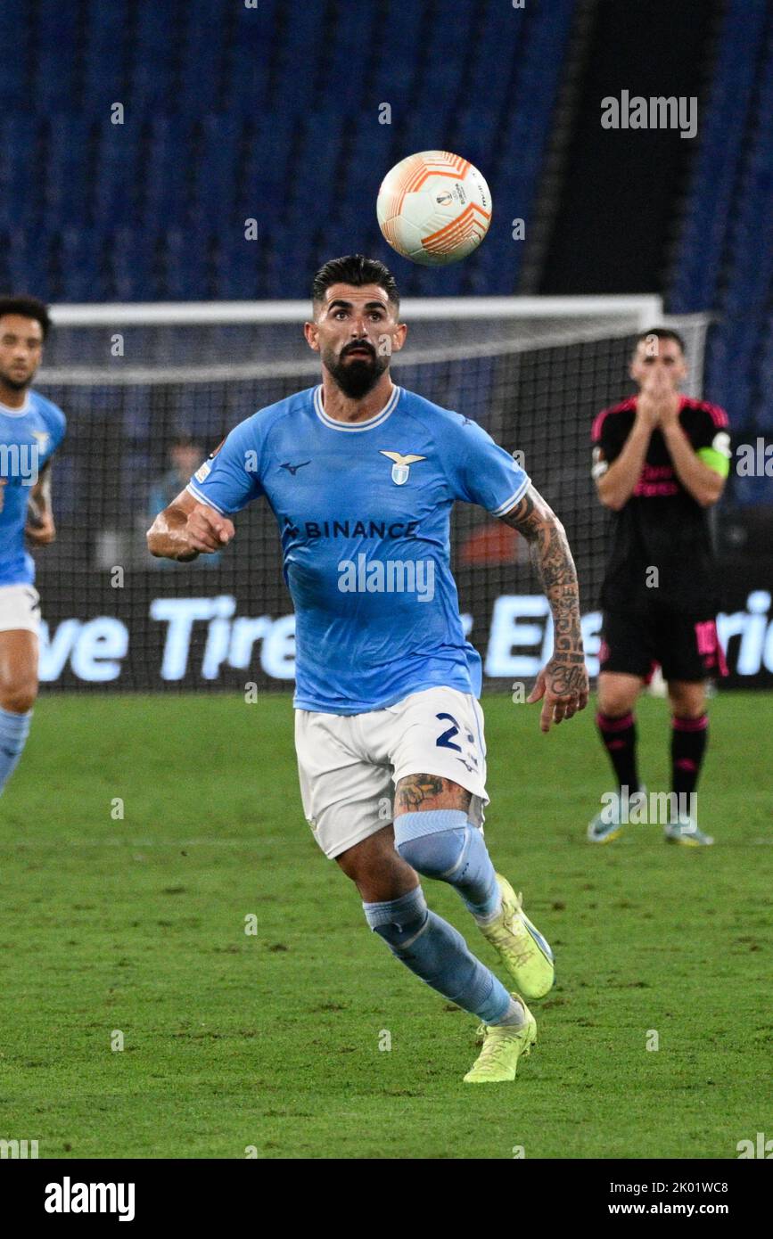 Elseid Hysaj (SS Lazio) during the UEFA Europa League 2022-2023 ...