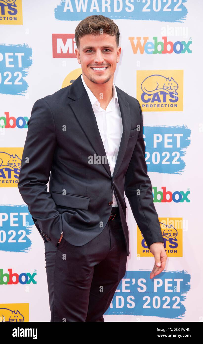 Luca Bish attends the ‘Mirror People’s Pet Awards’ at the Grovenor ...