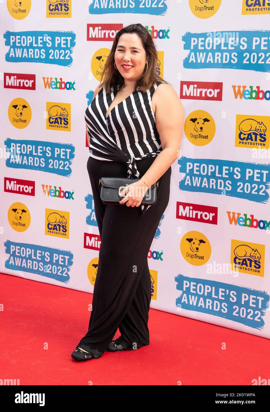 Michelle Elman attends the ‘Mirror People’s Pet Awards’ at the Grovenor ...