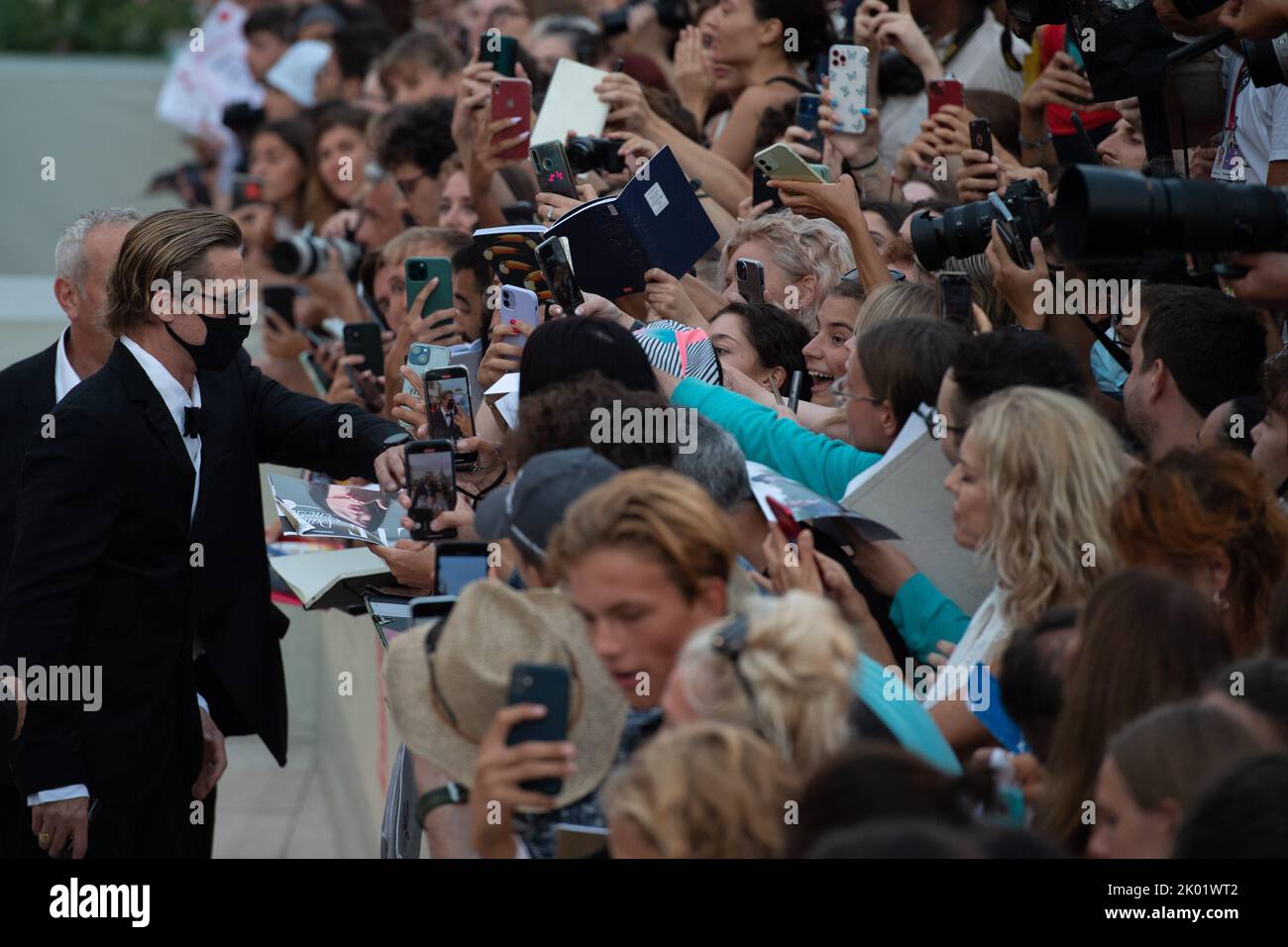 Brad pitt venice hi-res stock photography and images - Alamy