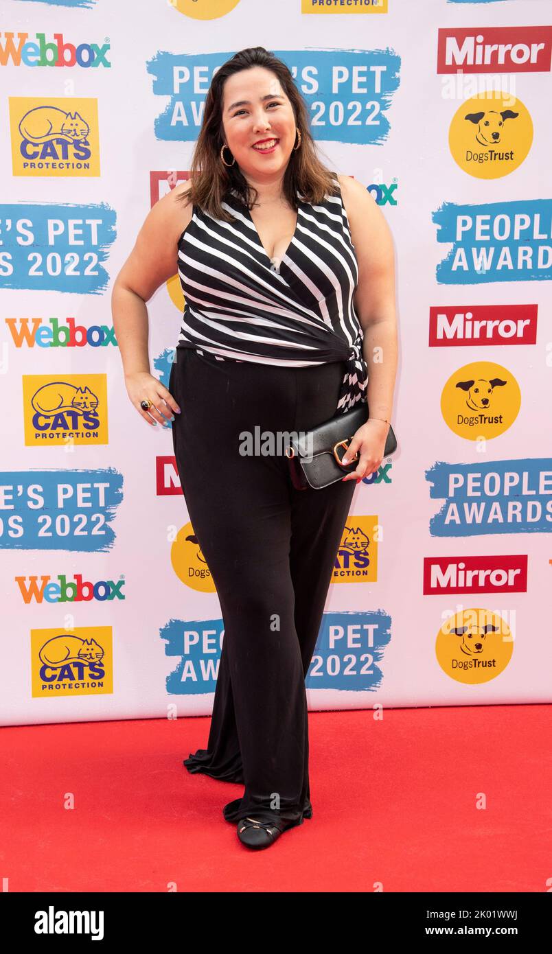 Michelle Elman attends the ‘Mirror People’s Pet Awards’ at the Grovenor ...