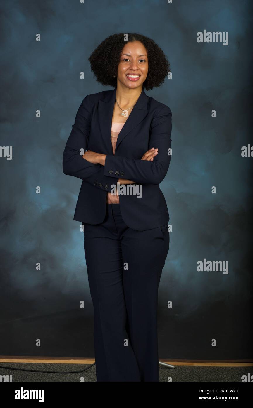 Closeups of Melanie Roussell, Public Affairs Stock Photo - Alamy