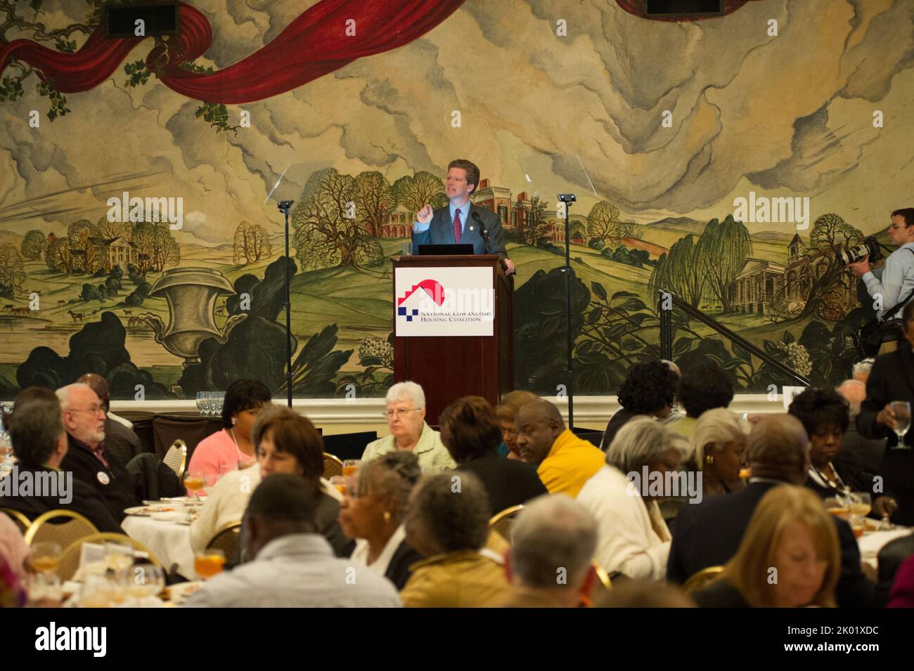 Secretary Shaun Donovan addressing National Low Income Housing ...